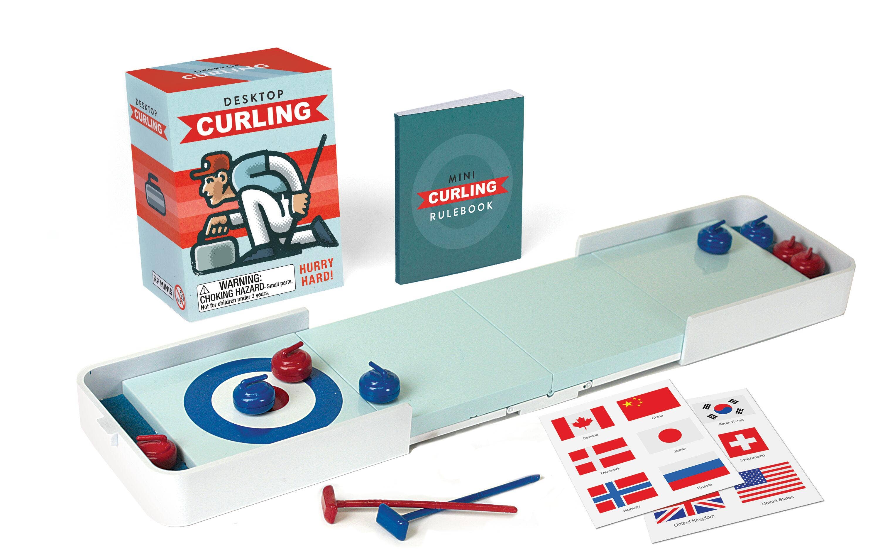 Desktop Curling Game: Hurry Hard! | Mini Office Game
